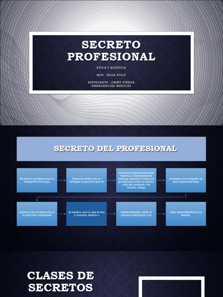 Jimmy Pineda Secreto Profesional | PDF | Médico