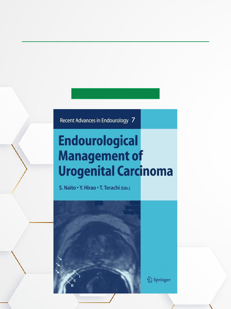 Endourological Management of Urogenital Carcinoma 1st Edition Optimized ...