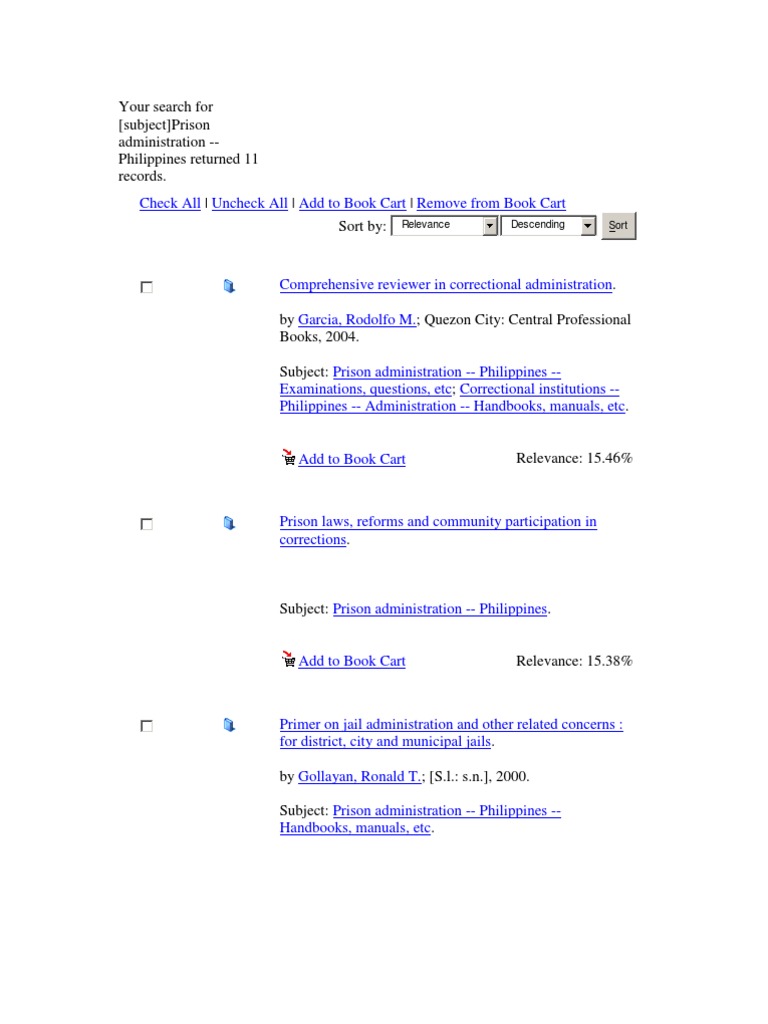 Correction Books | PDF | Prison | Punishments