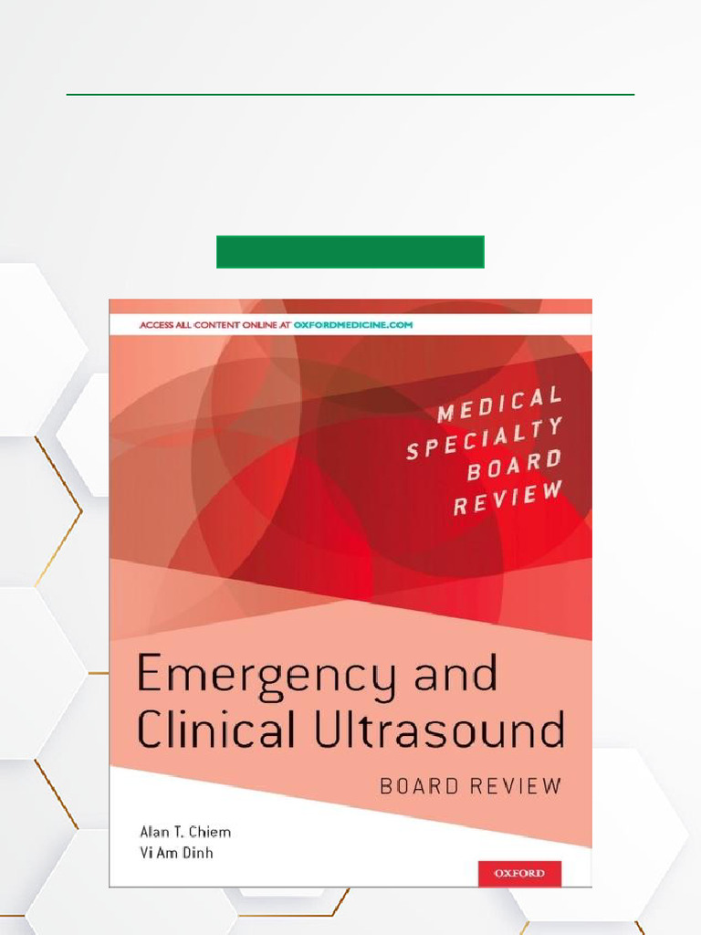 Emergency Ultrasound Board Review Guide | PDF | Health Care | Clinical ...