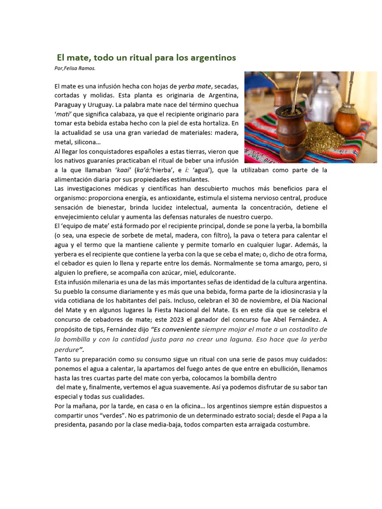 El Mate | PDF