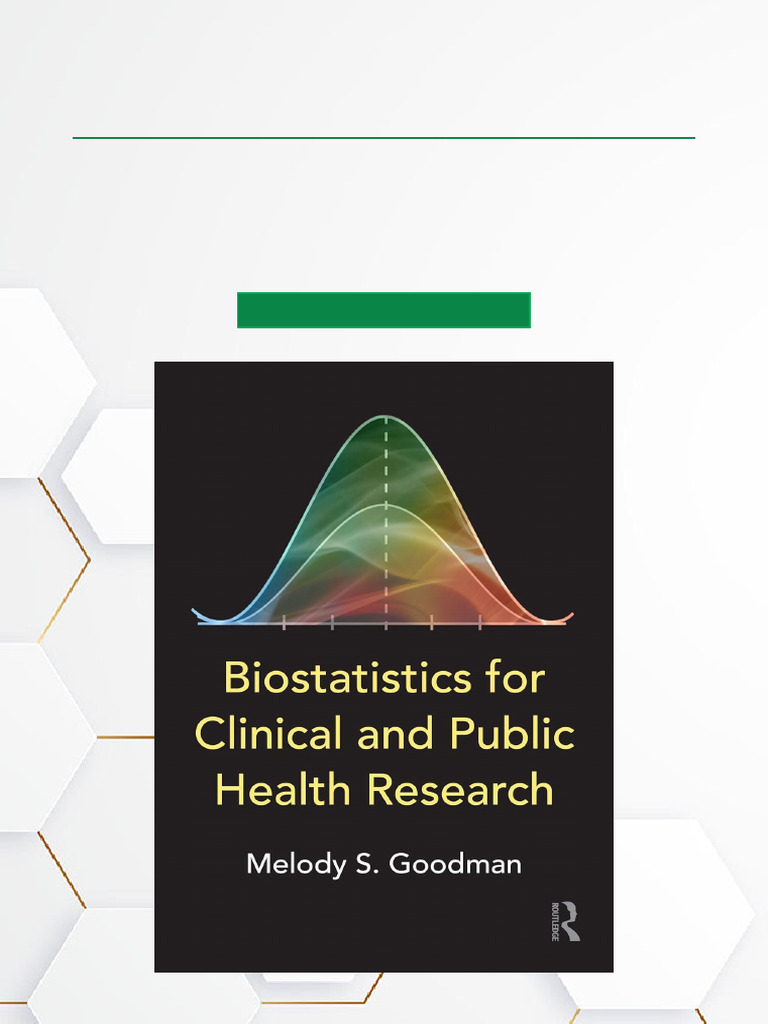 Biostatistics For Clinical and Public Health Research 1st Edition ...