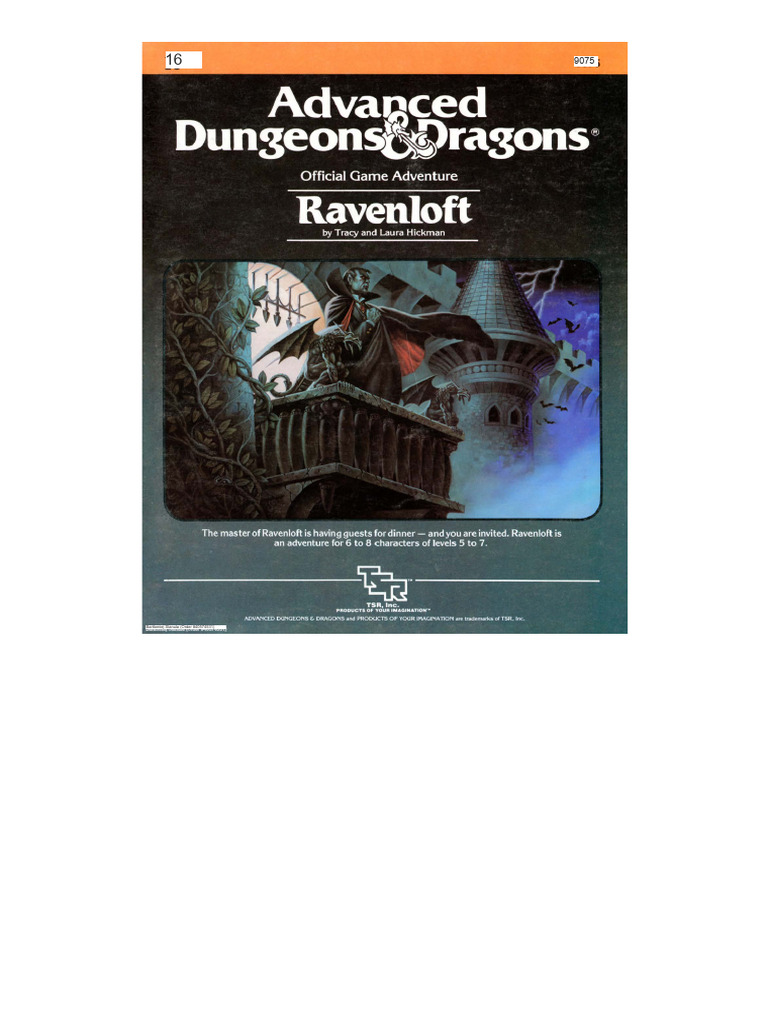 PDF translate_ ADV_DnD-9075-I6-Ravenloft.pdf _ Sider | PDF