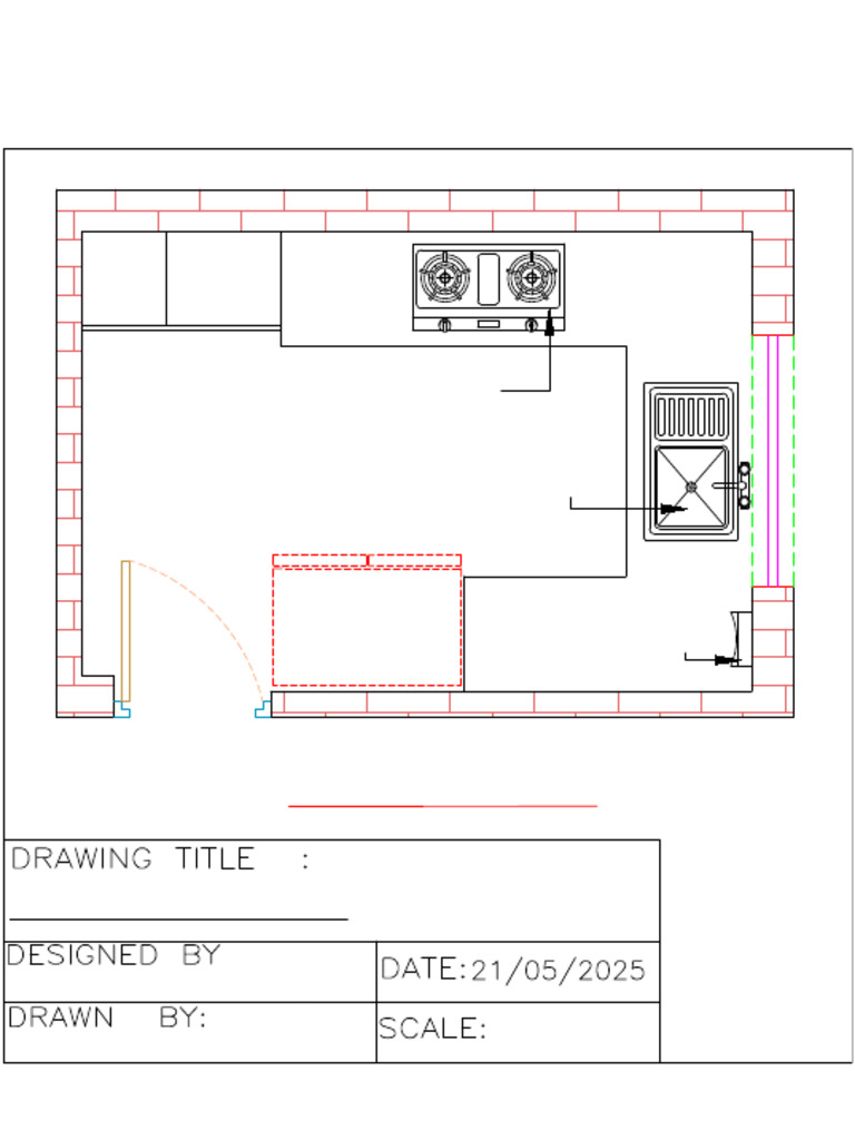 Kitchen Layout Opt-1 | PDF
