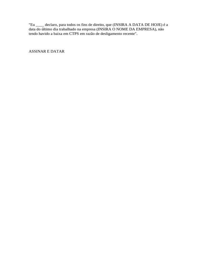 Modelo Carta | PDF