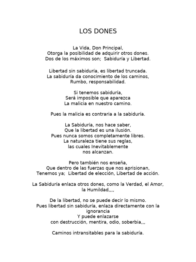 Los Dones | PDF