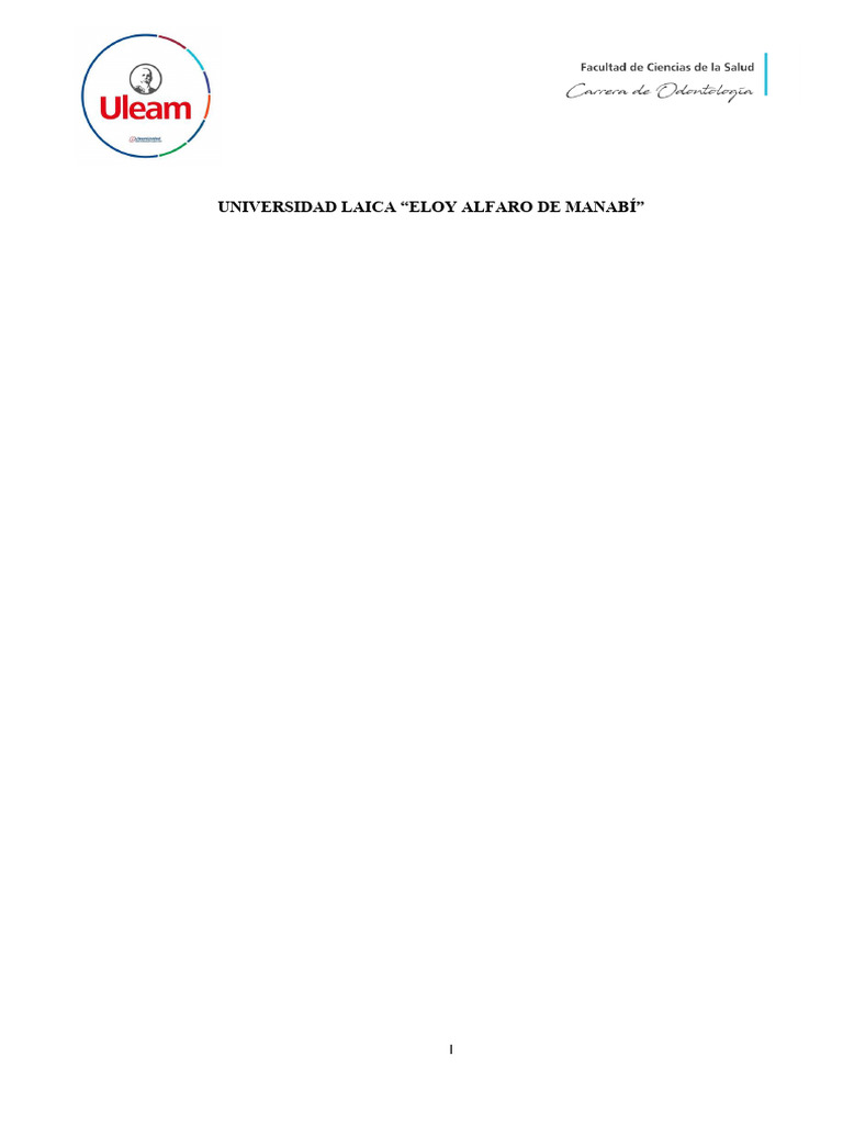 Uleam Odon 0220 | PDF | Amamantamiento | Boca