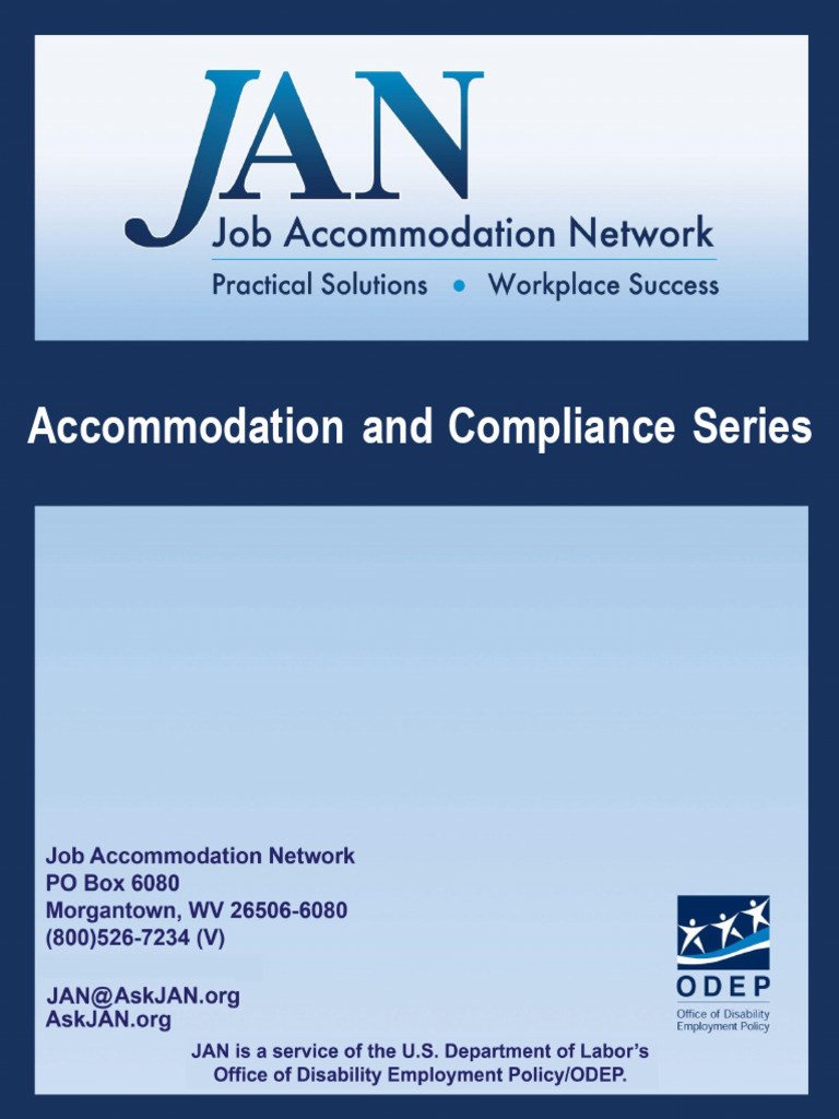 ADHD Workplace Accommodations Guide | PDF | Attention Deficit ...