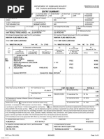 CBP Form 7501 | PDF | Aluminium | U.S. Customs And Border Protection