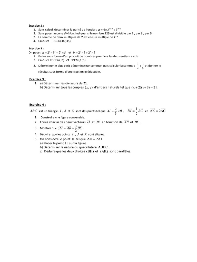 Devoir | PDF
