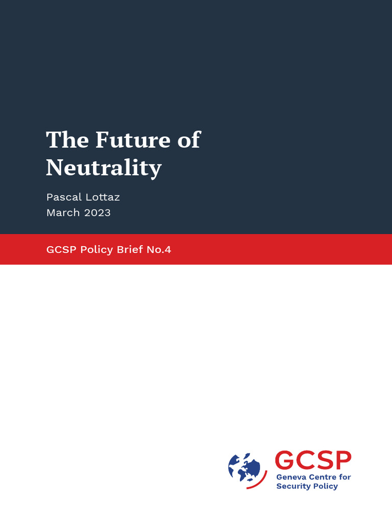 Future of Neutrality | PDF | Non Aligned Movement | Cold War