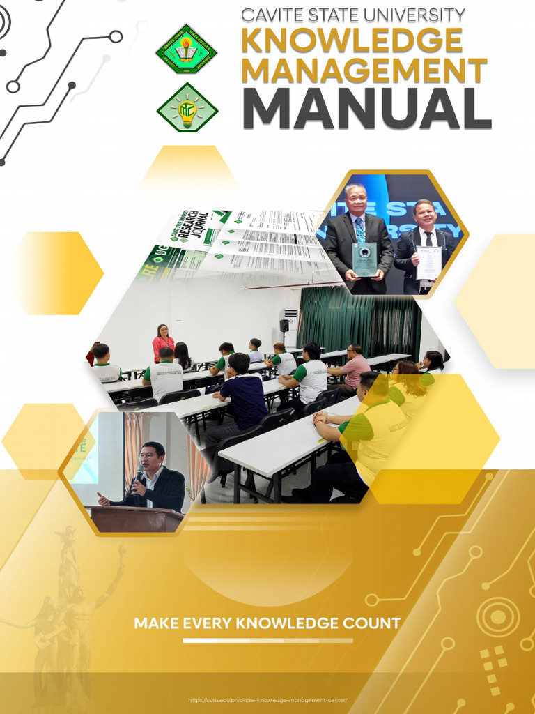 CvSU Knowledge Management Manual | PDF | Editing | Intellectual Property