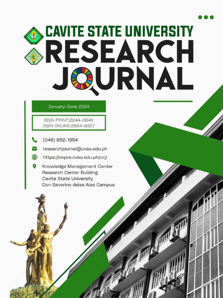 CvSU Research Journal Overview | PDF | Learning | Multimedia