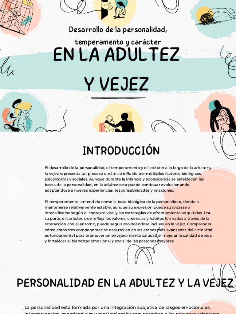 Desarrollo de P.T.C en La Adultez y Vejez - 20250513 - 111405 - 0000 | PDF | Adultos | Vejez