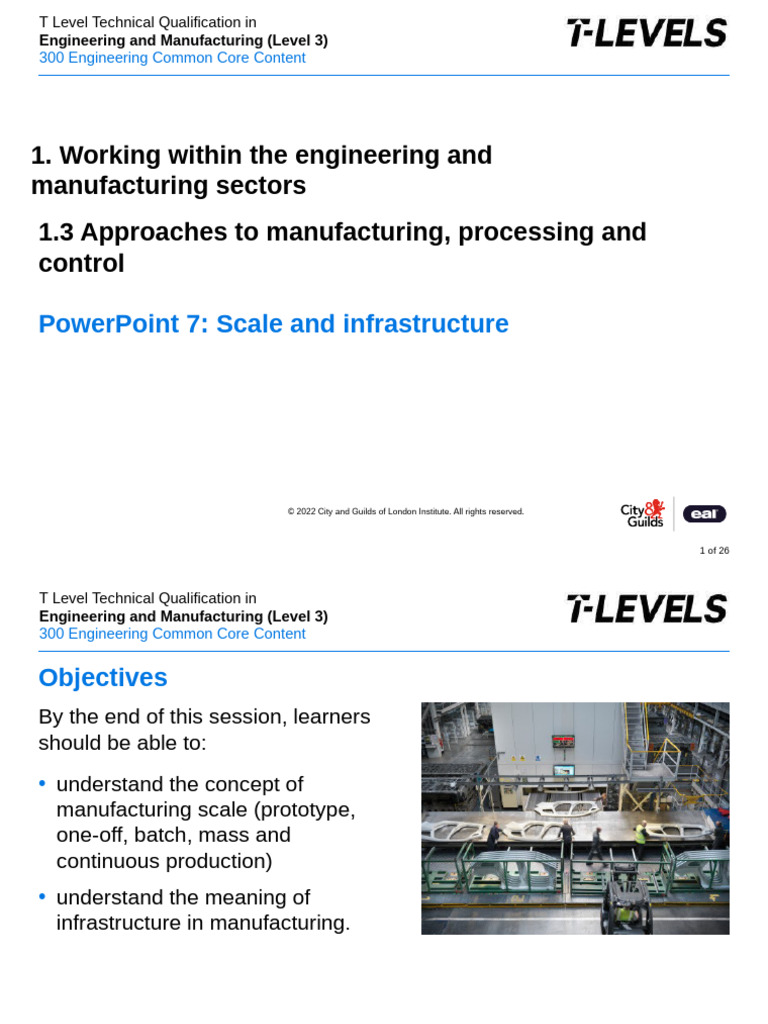 Eng Core 300 Uko1 Ppt 7 | PDF | Mass Production | Engineering