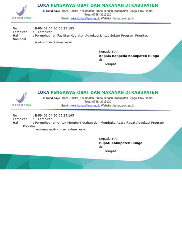format amplop 2024 ok | PDF