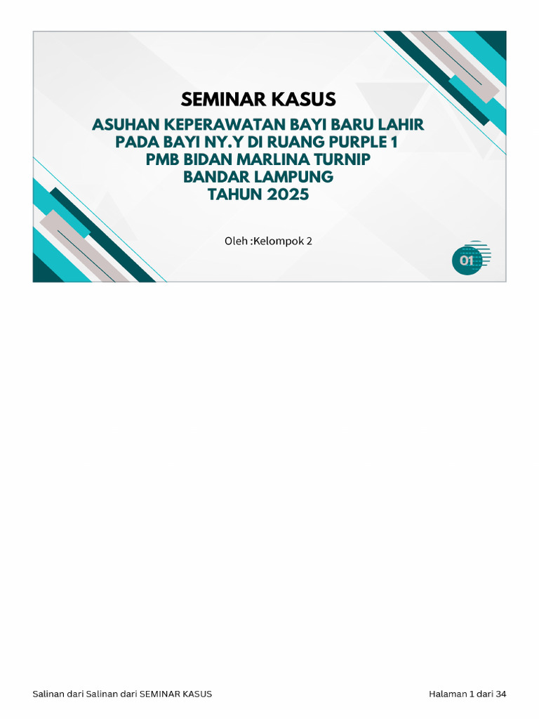 Salinan Dari Salinan Dari SEMINAR KASUS PDF | PDF