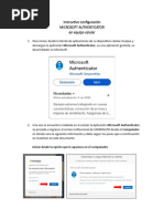 Configurar Microsoft Authenticator | PDF | Microsoft | Software de la ...