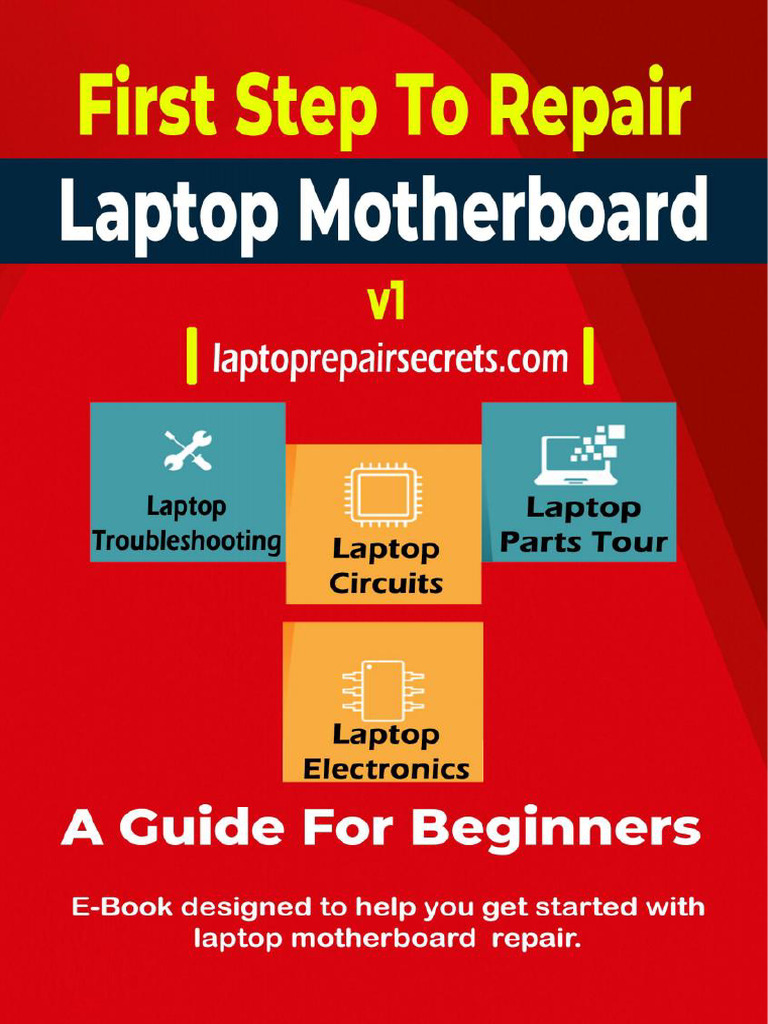 Preview First Step To Repair Laptop Motherboard v1 | PDF | Capacitor ...