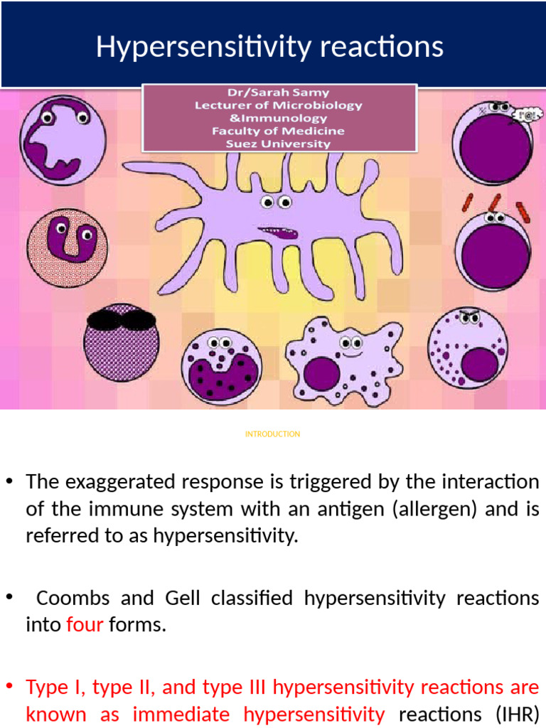 Hypersensitivity Reactions | PDF | Allergy | Immune System