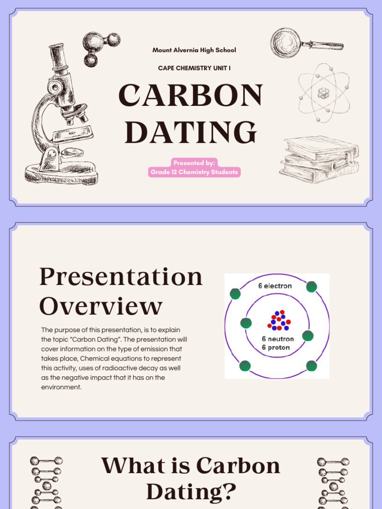 Understanding Carbon Dating Methods | PDF | Radioactive Decay ...