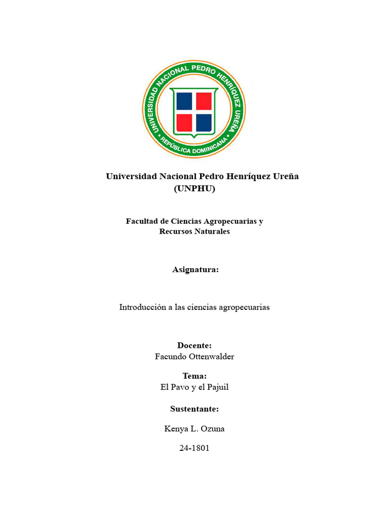 Pajuil y Pavo Real en RD | PDF | Cortejo | Zoología
