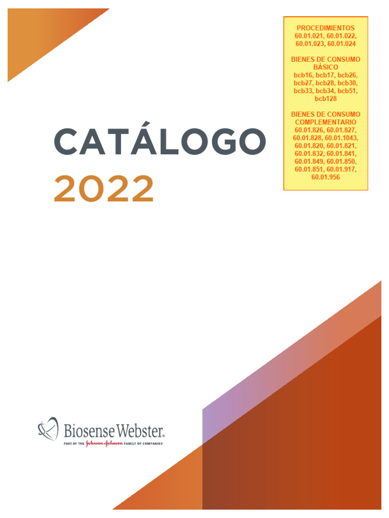 Jyj Cat Biosense Webster | PDF