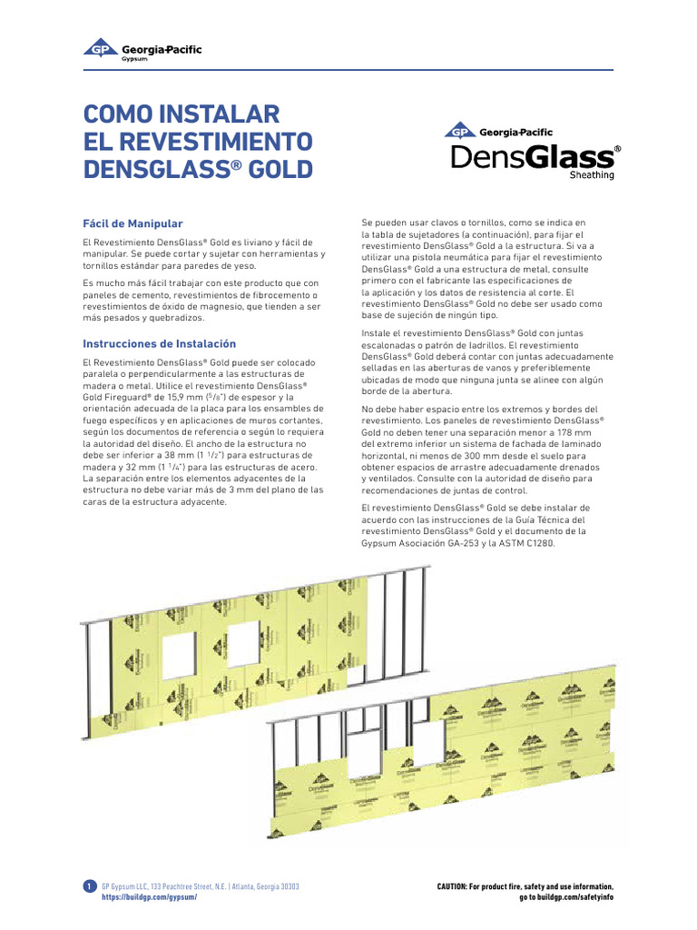 Manual Denglass | PDF | Tornillo | Revestimiento