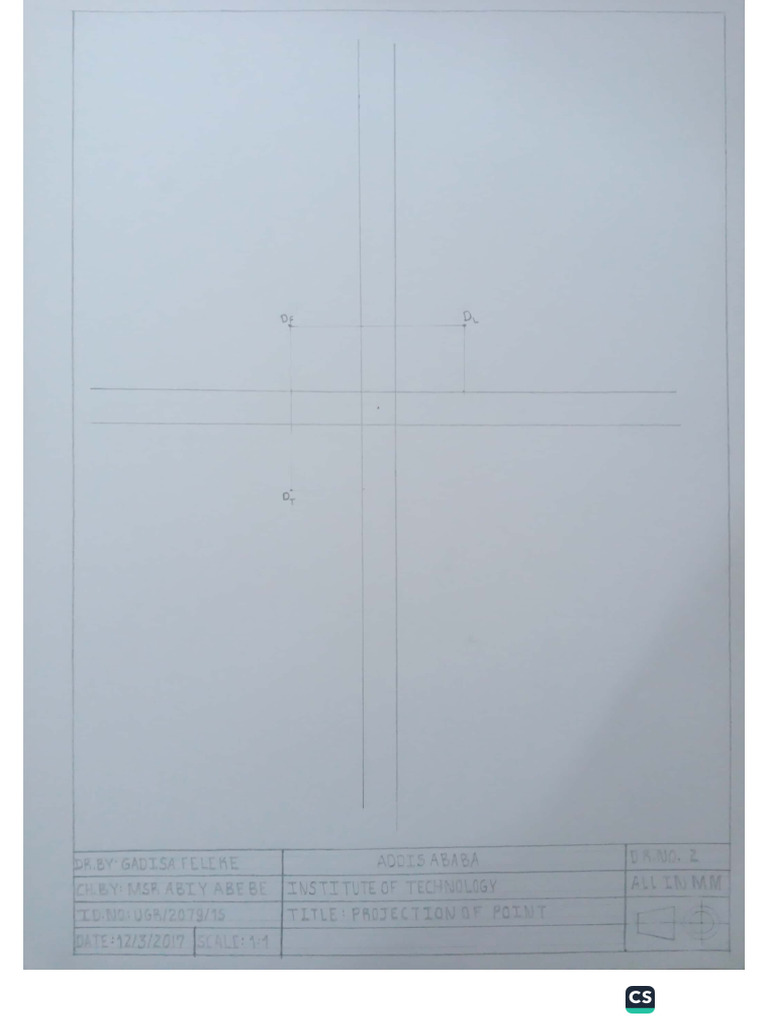 Drawing Assignment | PDF