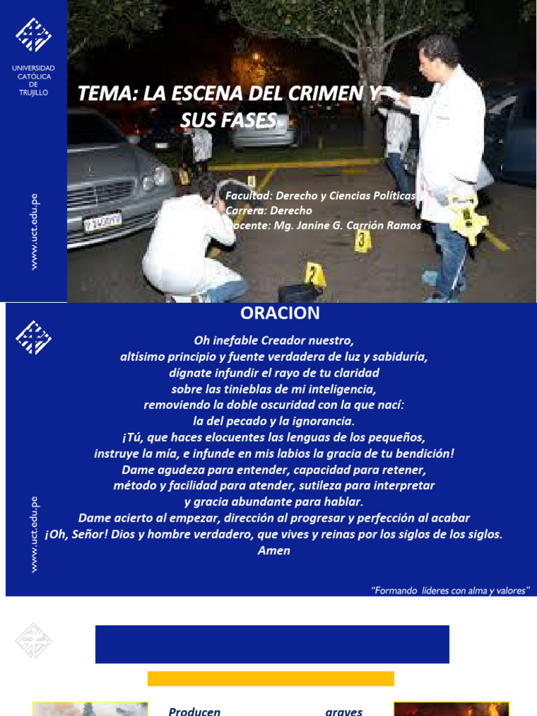 Sesion 06. Escena Del Crimen y Sus Fases - Primera Parte | PDF ...