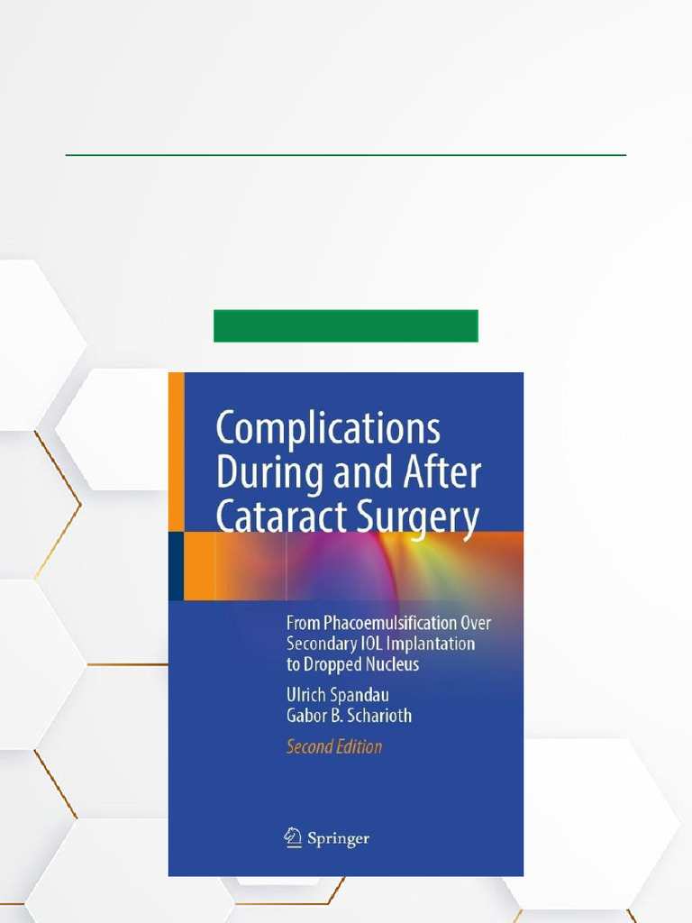 Complications During and After Cataract Surgery From ...
