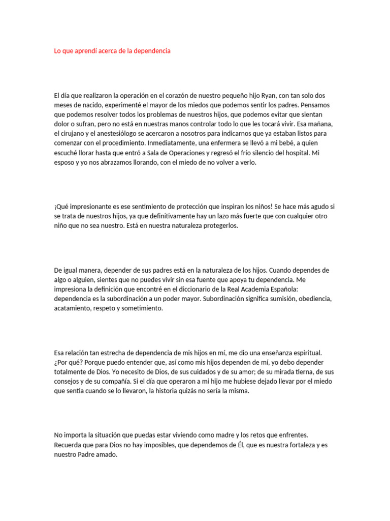 Aprendamos de Los NIÑOS | PDF | Amor | Paciencia
