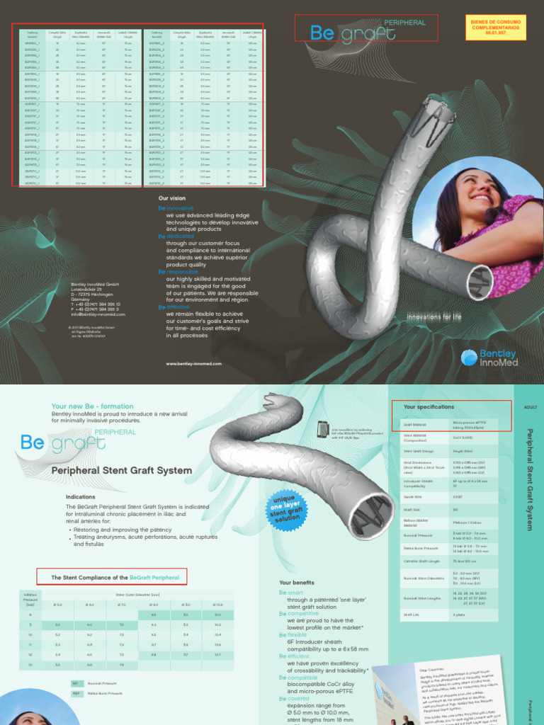 Levbeth Cat Begraft Periferico | PDF | Stent | Surgery