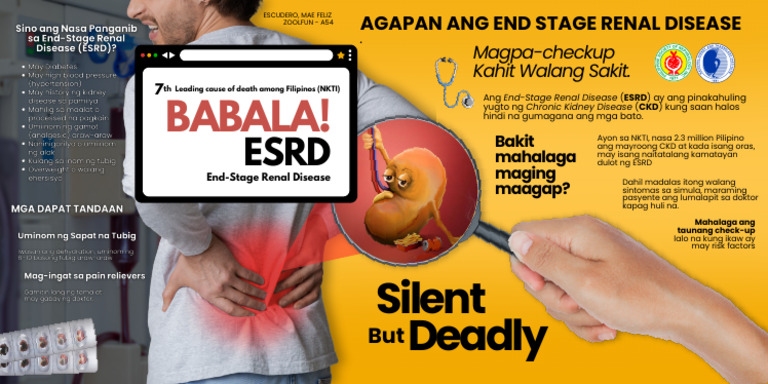 End-Stage Renal Disease Infographic | PDF