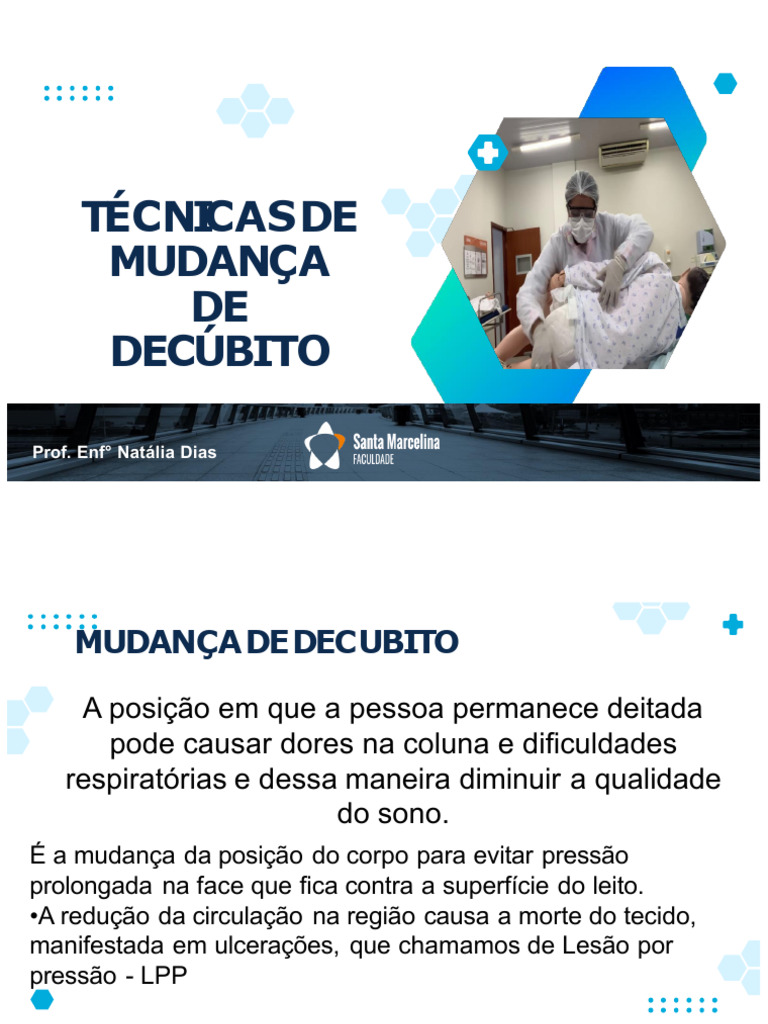 (4) MUDANÇA DE DECUBITO (Somente leitura) | PDF | Cama | Colchão