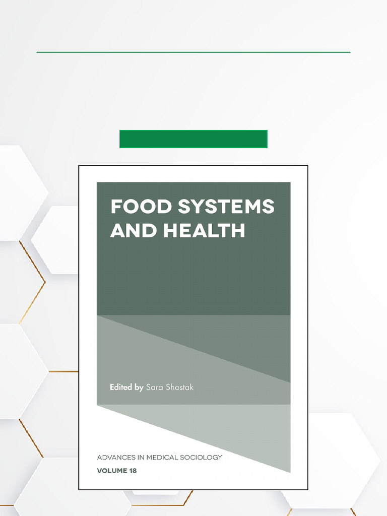 Food Systems and Health Full Book Download | PDF | Urban Agriculture ...