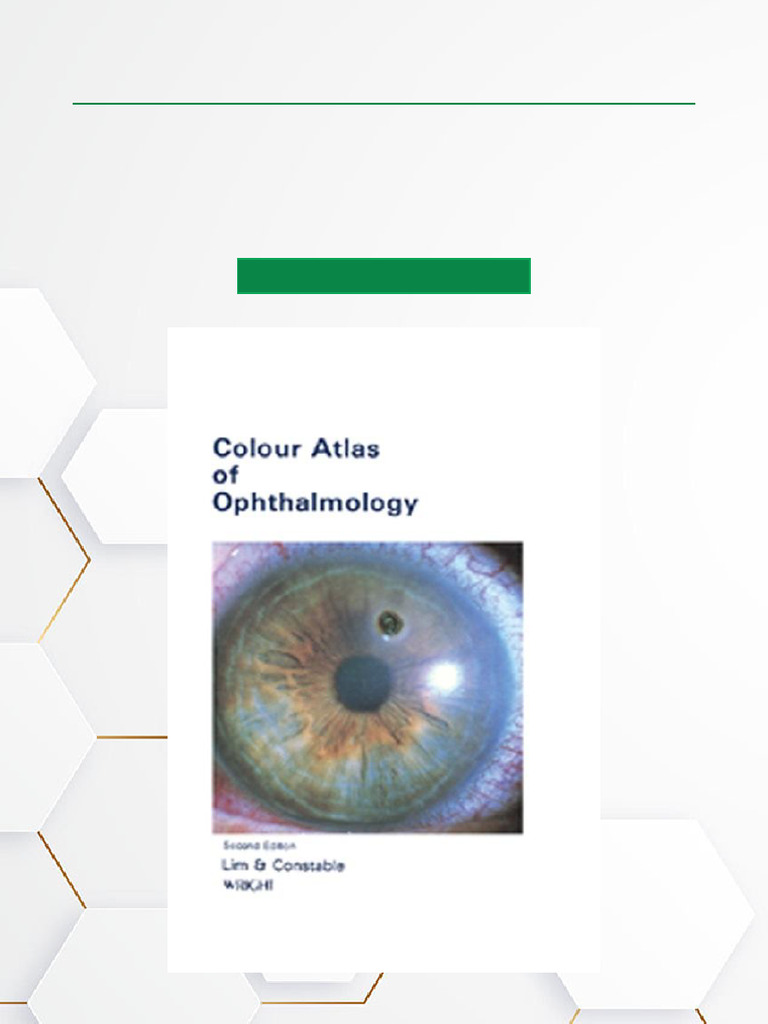 Colour Atlas of Ophthalmology Guide | PDF | Visual Acuity | Human Eye