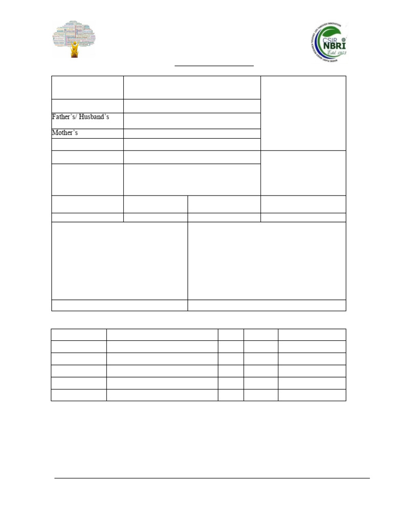 Updated SDP Application Form | PDF | Government And Personhood