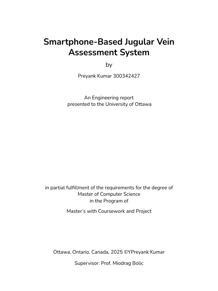 Smartphone Jugular Vein Assessment System | PDF | Mobile App | Amazon ...