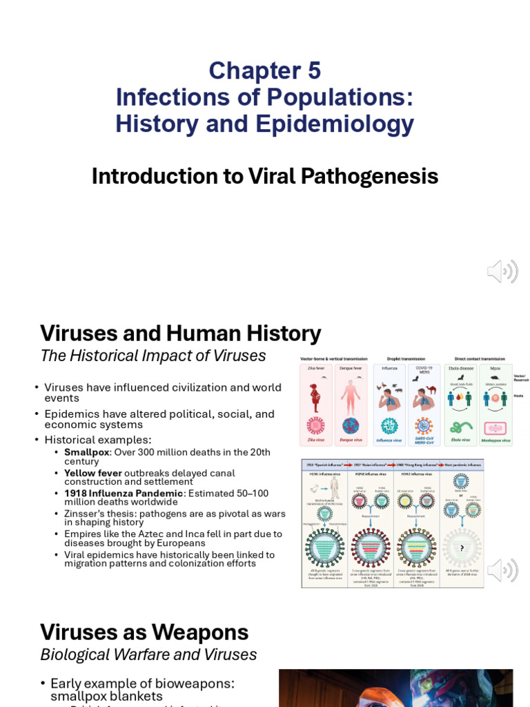 Viral Pathogenesis: History and Impact | PDF | Virus | Infection