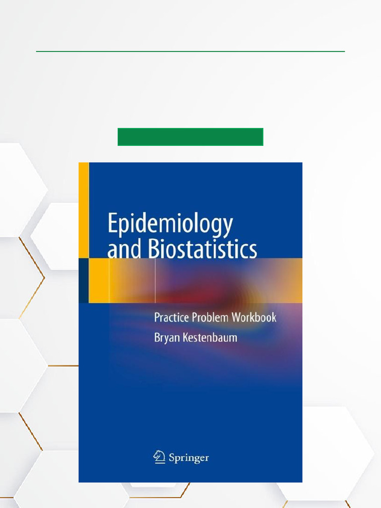Epidemiology and Biostatistics Practice Problem Workbook Complete Chapter Download | PDF ...