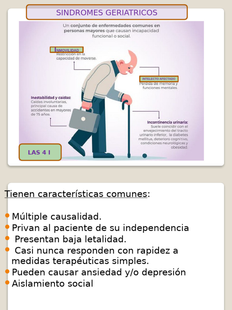 Sindromes Geriatricos | PDF