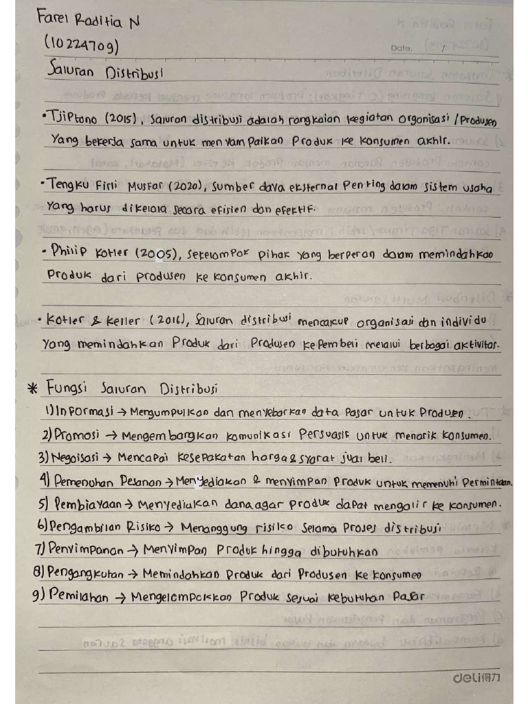 Rangkuman Farel Raditia Nugraha | PDF