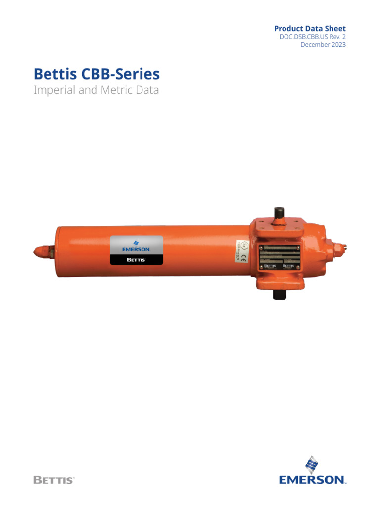 Atuadores Bettis Modelo CBB | PDF | Valve | Piston