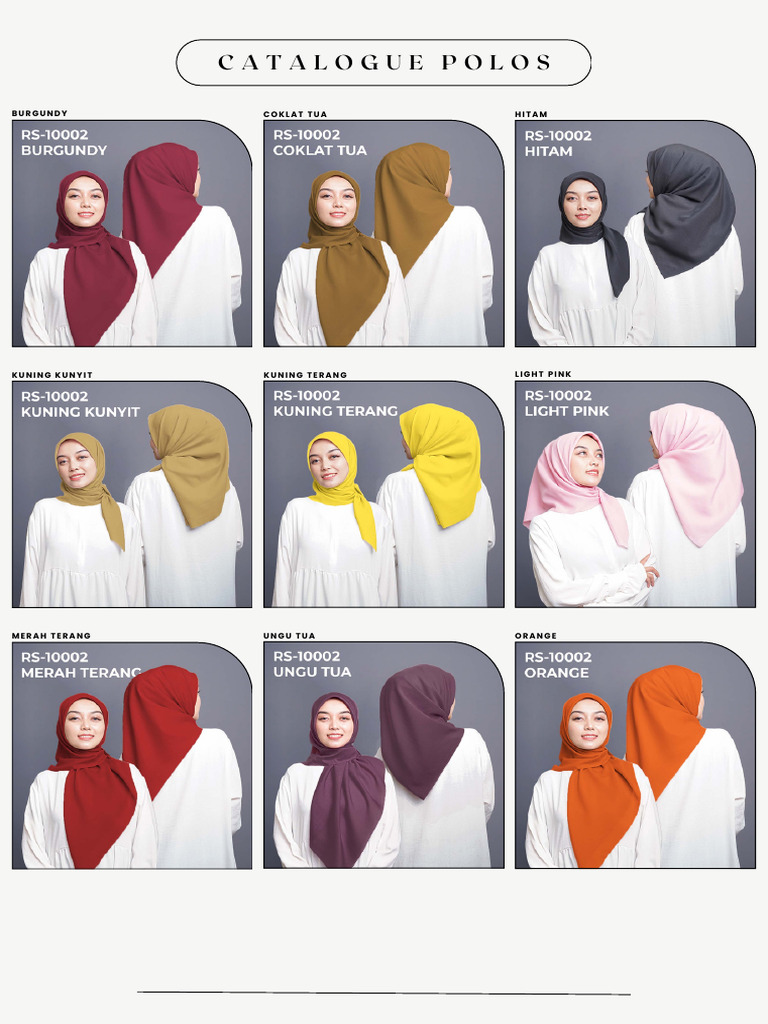 Catalogue Polos | PDF