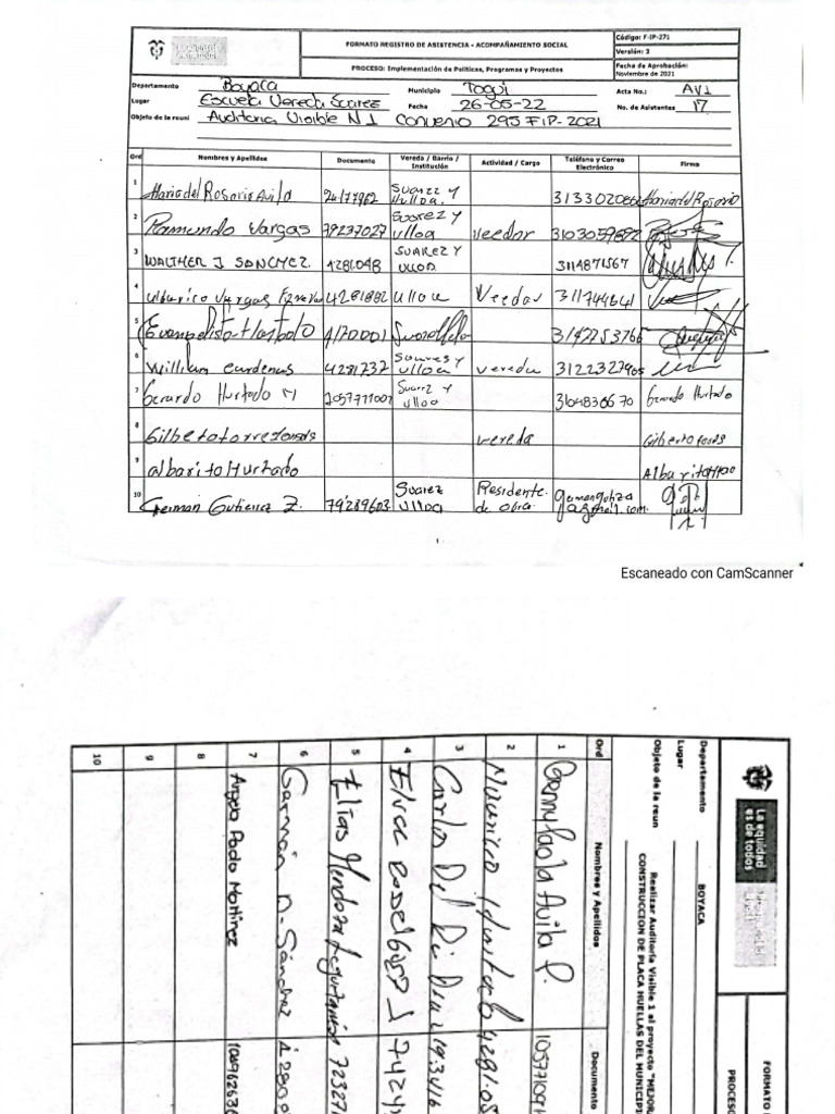 Asistencia AV1 | PDF