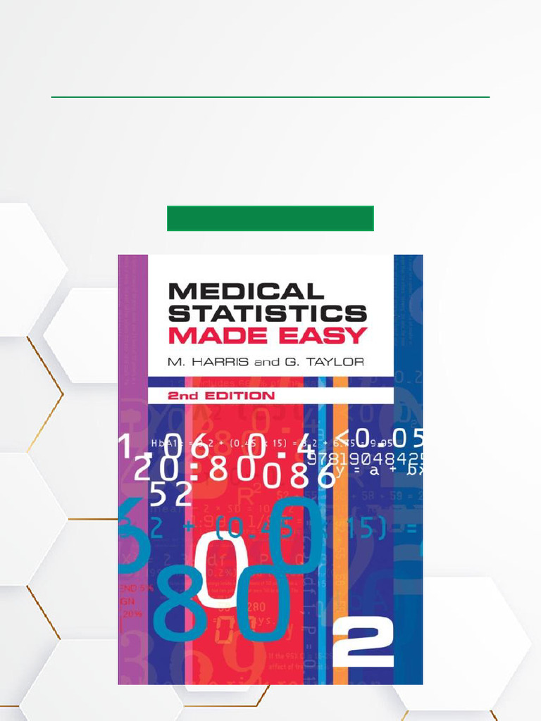 Medical Statistics Made Easy 2e now superseded by 3e - 2nd Edition Digital PDF Download | PDF ...