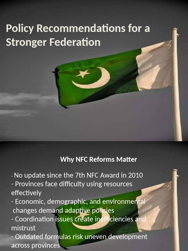 NFC Awards in Pakistan | PDF