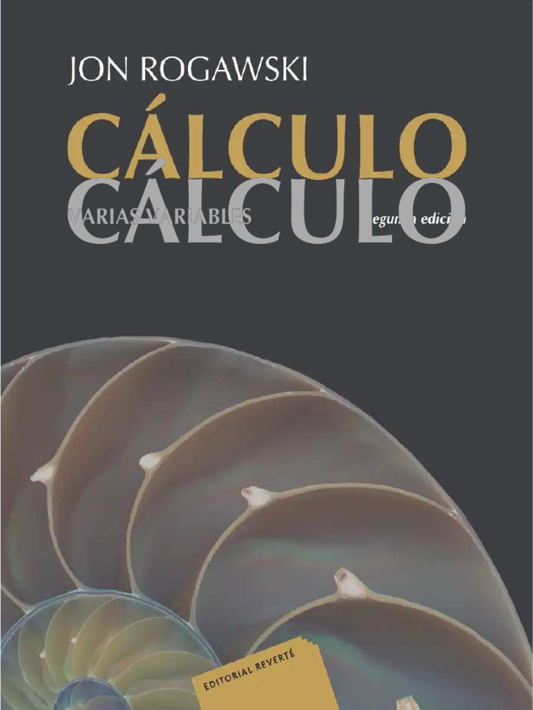 PDF Calculo de Varias Variables Rogawski - Compress | PDF | Integral ...