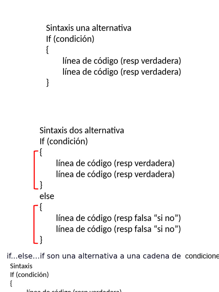 condicional en C | PDF
